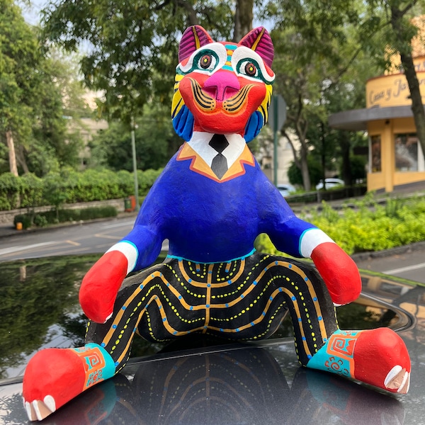 Alebrije Gorilla Mystical Oaxacan Wood Carving Folk Art Handmade ...