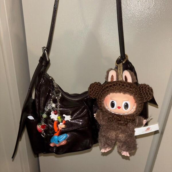 Labubu Monkey Hat | Adorable Crochet Clothes for Toys | Blind Box ...