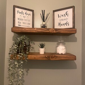 Bathroom Sign Farmhouse Restroom Sign Bathroom Wall Decor - Etsy UK