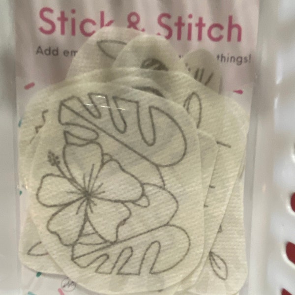 Summer Embroidery Stick and Stitch, Embroider Clothes Kit, Embroidery ...