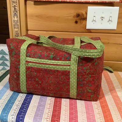 PDF Holland Duffle Pattern Quilted Boxy Duffle Bag PDF Pattern - Etsy