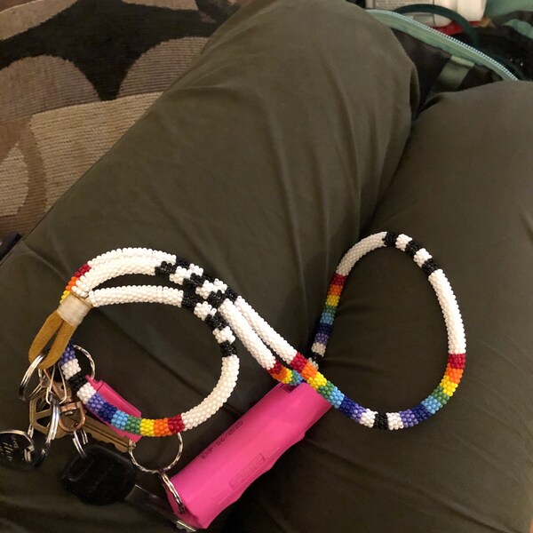 Rainbow - NATIVE LANYARD - LGBTQ - Etsy