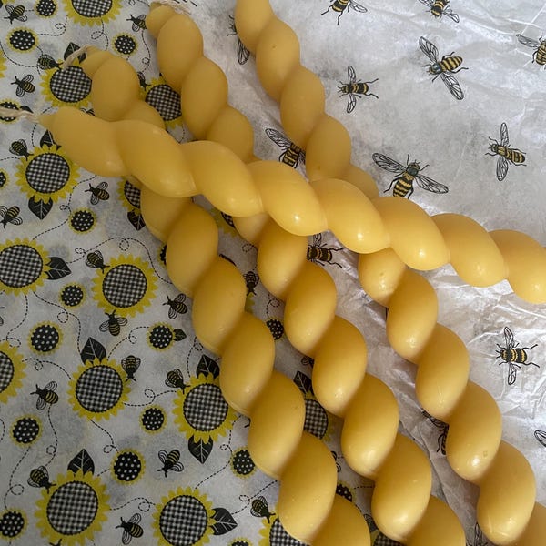 11" Fat Twirly Taper - Etsy