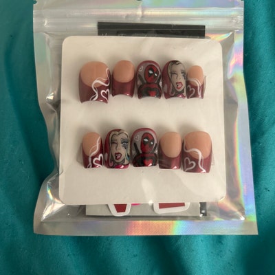 Custom Character Inspired Press on Nails - Etsy