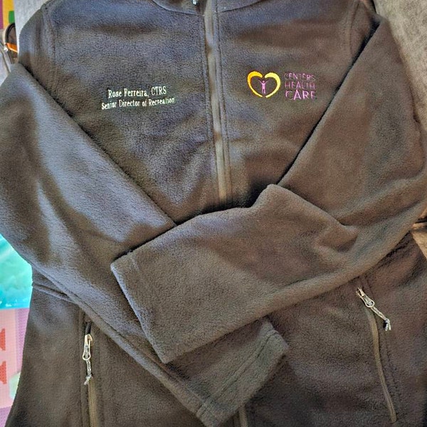Personalized Ladies Value Fleece Jacket, Monogrammed Jacket ...