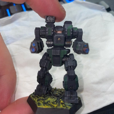 Phoenix Hawk IIC, Alternate Battletech Mechwarrior Miniature WITH BASE ...