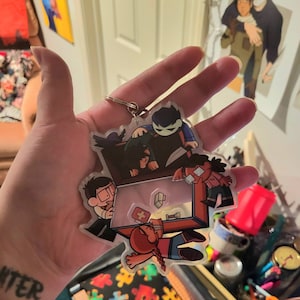 Bugsnax, Floofty Fizzlebean, Filbo Fiddlepie, Colored Acrylic Charms 2. ...