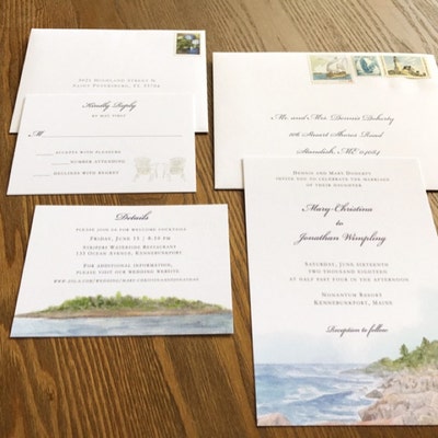 Summer Camp Wedding Invitations / Summer Camp Wedding Suite / New ...