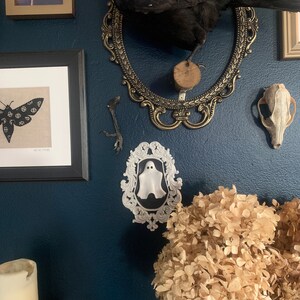 Ghost Frame Wall Art Gothic Home Decor 3D Printed - Etsy
