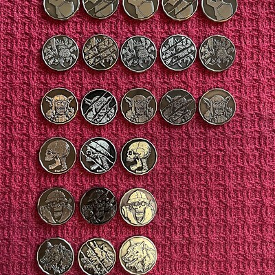 Beast Token Coin Pack for Dungeons & Dragons Dnd Dungeon - Etsy