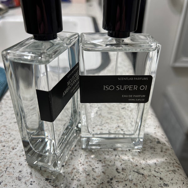 ISO SUPER 01 (iso E Super) Fragrance by Scentlab Parfums Premium Glass ...