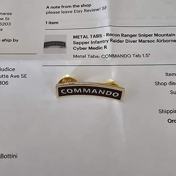Commando Medic Recon Sniper Raider Infantry Airborne Scout Diver MARSOC ...