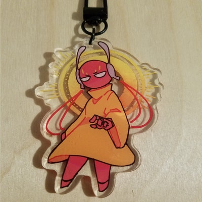 Rain World Acrylic Charms set 1 /// Looks to the Moon, Five Pebbles ...