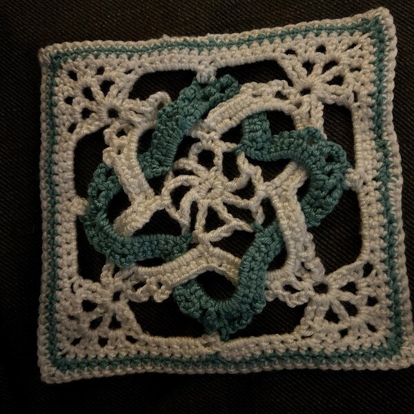 Celtic Crochet Granny Square Pattern: Photo Tutorial (digital Download ...
