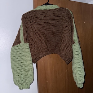 Crochet Pattern Garden Patchwork Cardigan Variety Pack Granny Square ...