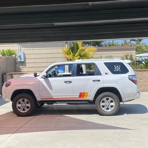 4runner Decal Fits 5th Gen Toyota 4runner Vintage Racing Sticker Car ...