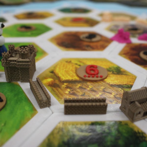 Civilizations for Catan Board Game | Replacement Player Sets | Settlers ...