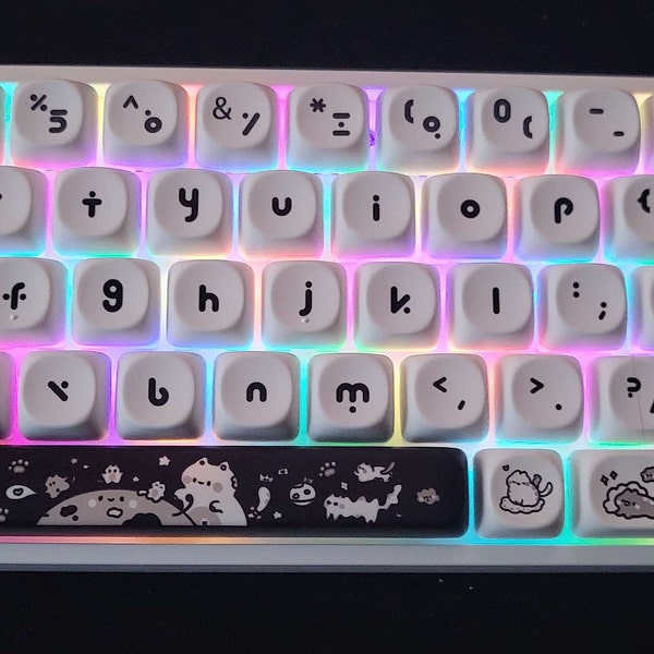 Happy Kitten Keycap Set, MOA Profile - Etsy