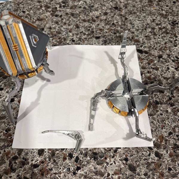 Interstellar Movie TARS Robot Figure Custom TARS Model With Gunmetal ...