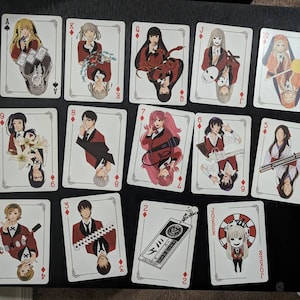 Kakegurui Playing Cards 54-card Deck - Etsy