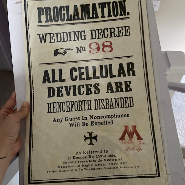 Large Educational Decree Proclamation Personalized - Etsy Large Educational Decree Proclamation Personalized - Etsy