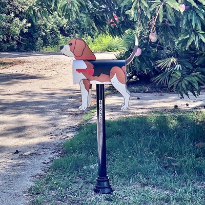Beagle Dog Mailbox - Etsy