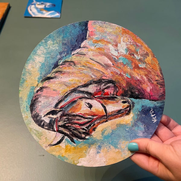 Cape Cod Painting Original Art Massachusetts Landscape Beach Huts Oil ...