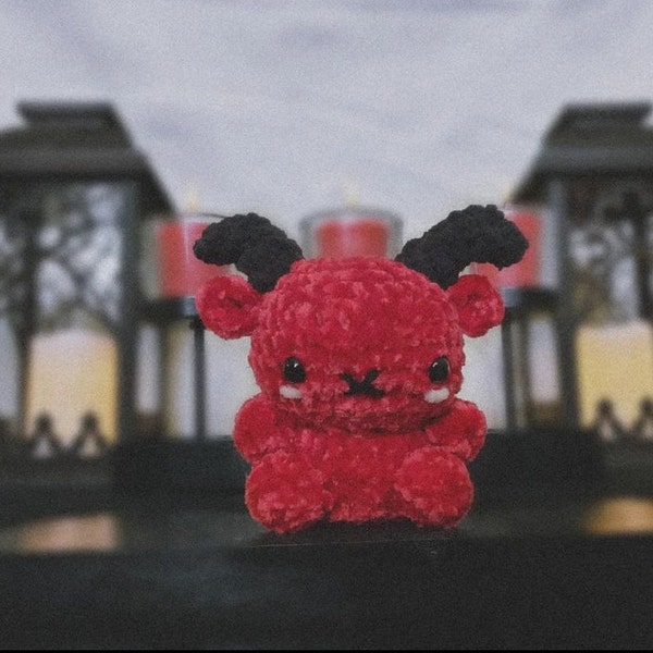 Bunny Rabbit Peaceful Plushies Crochet Pdf Crochet Pattern Amigurumi ...