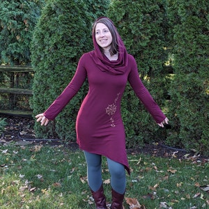 Hooded Backless Jumpsuit. Goth Jumpsuit. Wedding Jumpsuit. Steampunk ...