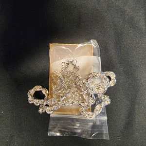 Real 925 Sparkling Sterling Silver Made in Italy Solid Rope - Etsy