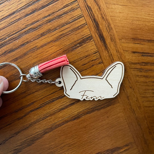 Frenchie Keychain, French Bulldog, Frenchie Mom Keychain, Frenchie Dog ...
