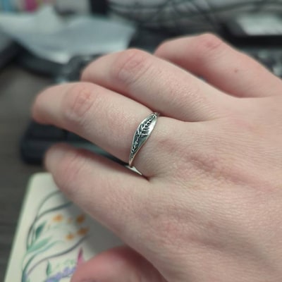 Handmade Fern Rings, Botanical Ring, Wildflower Ring, Nature Jewelry ...