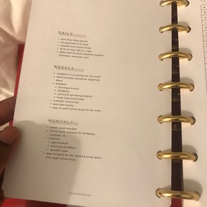 Horizons of Focus David Allen GTD CHART Planner Minimal - Etsy