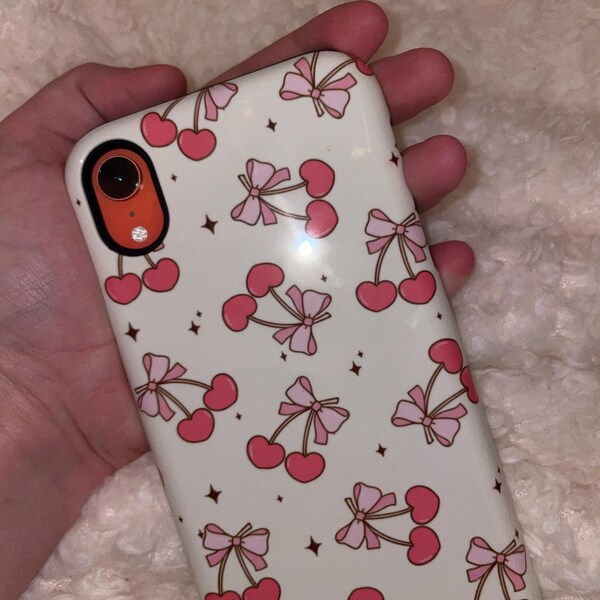 Coquette Phone Case, Ribbon Bow iPhone Cases, Girly Gift for Her ...