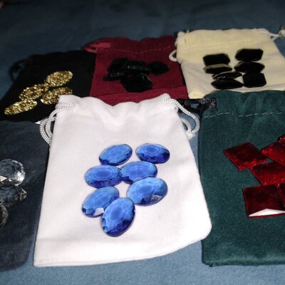 Upgrade Gem Set for Splendor Board Game Glass Jewels and Metal Coins - Etsy