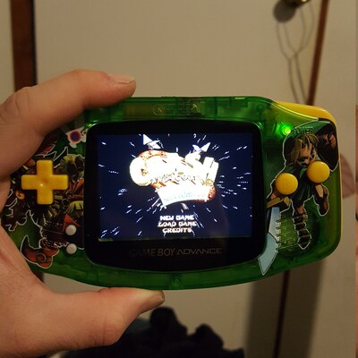 Custom Gameboy Color With Backlight Display, Links Awakening Design - Etsy