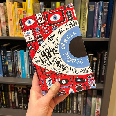 1984 George Orwell Classic Books Beautiful Book Cover Reader Gift - Etsy