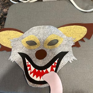 Robin Bird Costume Mask Sewing Pattern / Book Day / Paper Craft ...