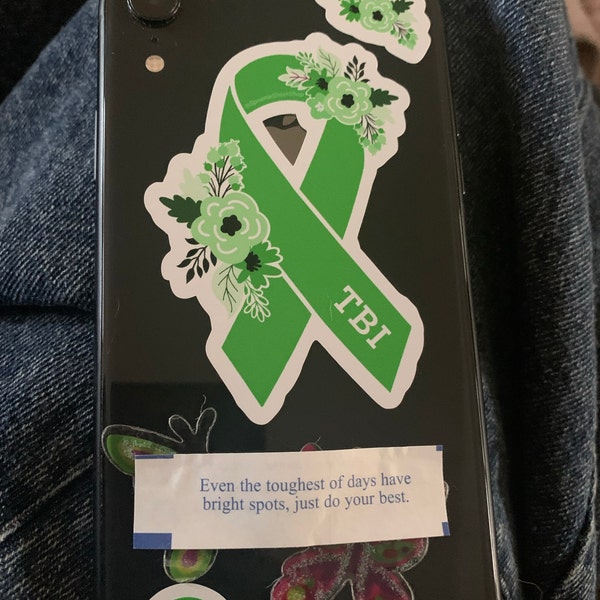 Traumatic Brain Injury Sticker, TBI Awareness Decal, TBI Support ...