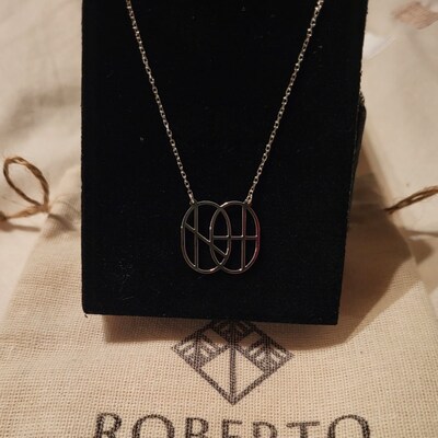 Jennifer Name Necklace Unique Design Name Logo Necklace Name Necklace ...