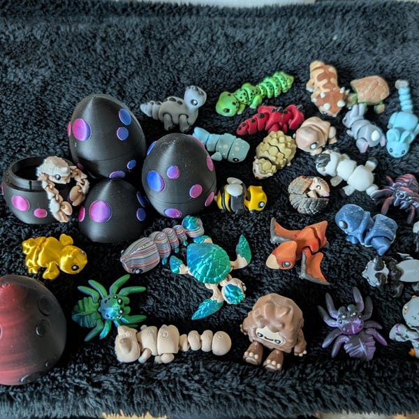 Chonkiest Chonk Mega Frog 3D Printed Limited Run Unique Articulated ...