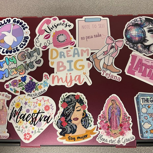 Llena Eres De Gracia Sticker,virgen De Guadalupe Sticker, Catholic ...