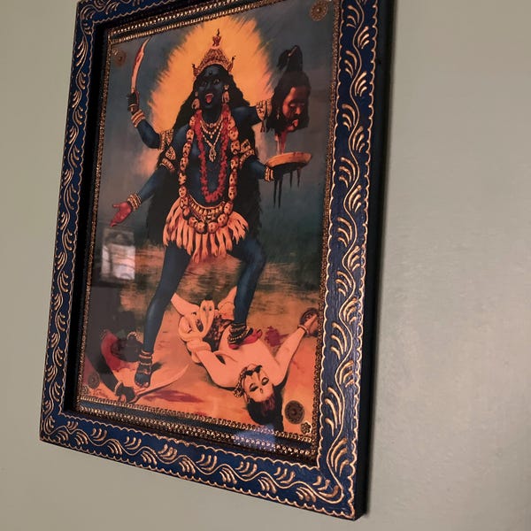 Old Vintage God Frame Shiva Photo, Hindu God Picture, Indian Deity God ...