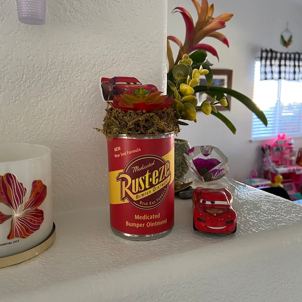 Rusteze Logo Cans | Cars Lightning Mcqueen Printable - Etsy