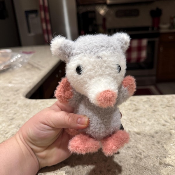 PATTERN: Plush Polly the Possum Pattern - Amigurumi Chunky Possum ...