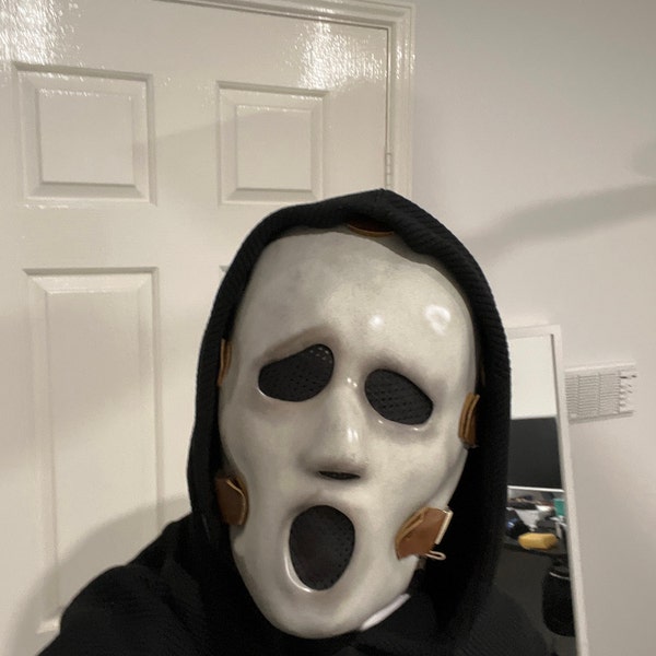 Ghost Slasher Mask Prop Replica Horror Mask - Horror Prop - Halloween ...