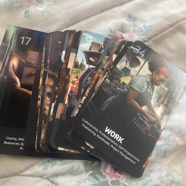 Physical Features Characteristics Oracle Cards Deck 78 Tarot Size Cards Future Love Husband