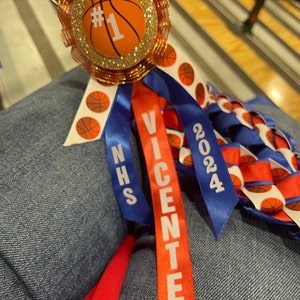 Track Ribbon Lei/ Track & Field Ribbon Lei/ Graduation Leis/ Senior ...