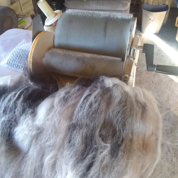 Large "big Brother" Motorized Electric Drum Carder - Etsy