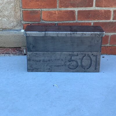 Modern Ridge Mailbox - Etsy